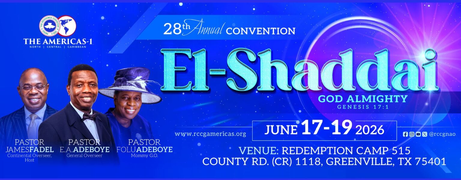 2026 Calendar – North America Operations, RCCG
